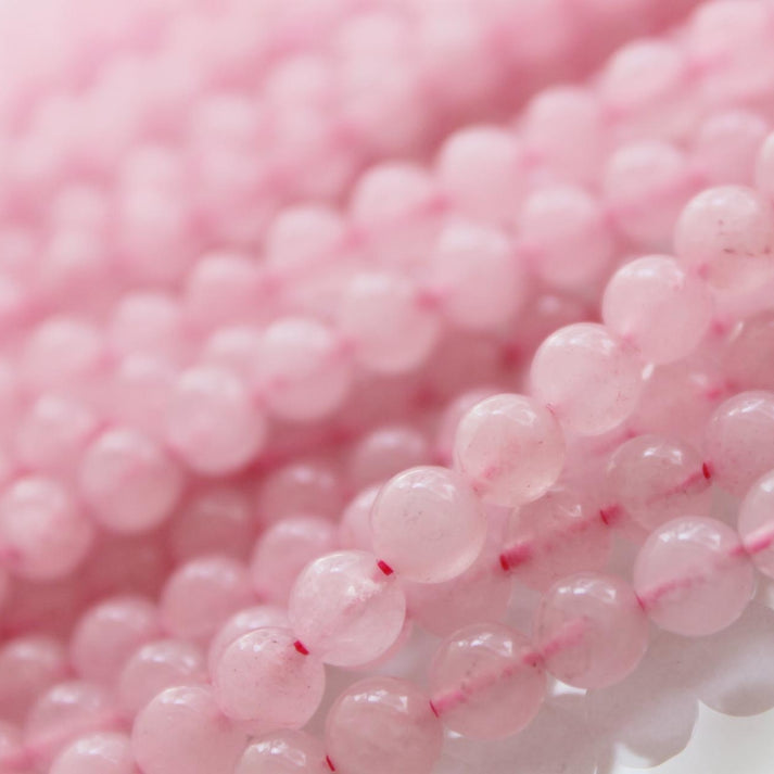 連 ローズクォーツ 丸 [st-g0117] – 天然石卸ストーンクラブ